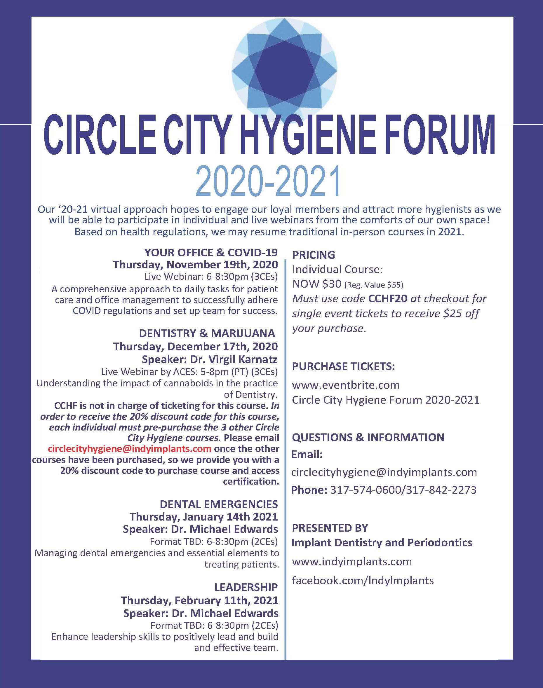 Circle City Hygiene Forum Indianapolis & Fishers, IN - Implant ...