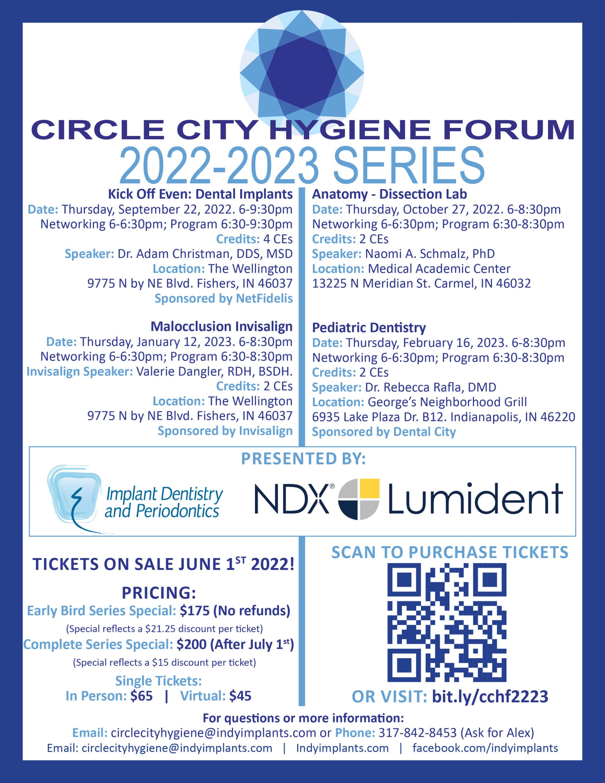 Circle City Hygiene Forum Indianapolis & Fishers, IN - Implant ...